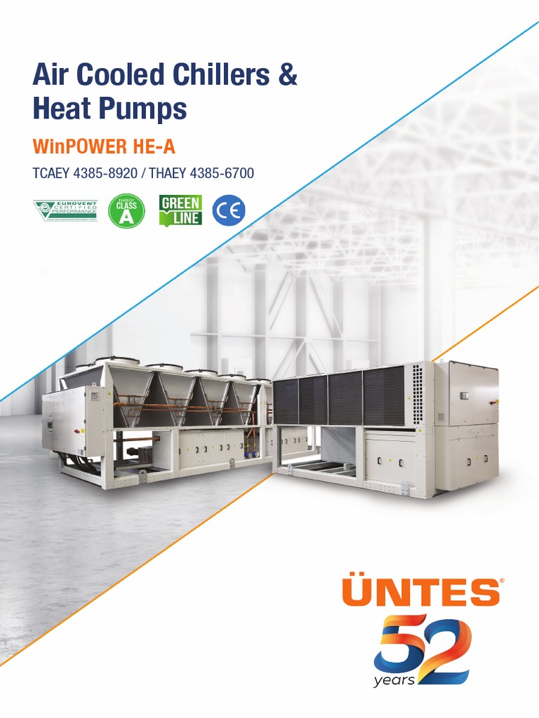 Air Cooled Chillers & Heat Pumps: Winpower He-A | PDF | Heat Pump ...