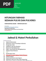 Contoh Perhitungan Resep | PDF