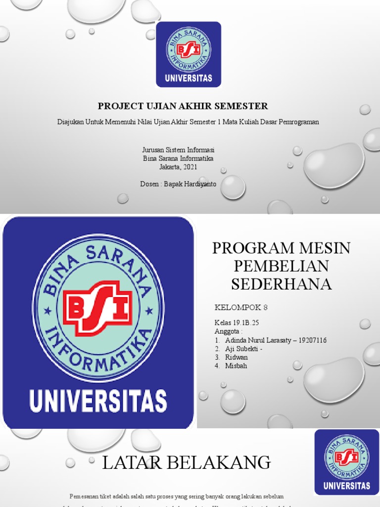 Project UAS | PDF