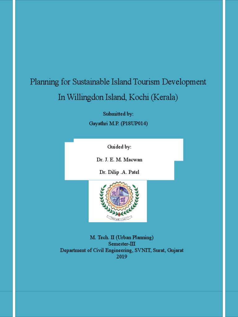 Planning For Sustainable Island Tourism Development in Willingdon ...