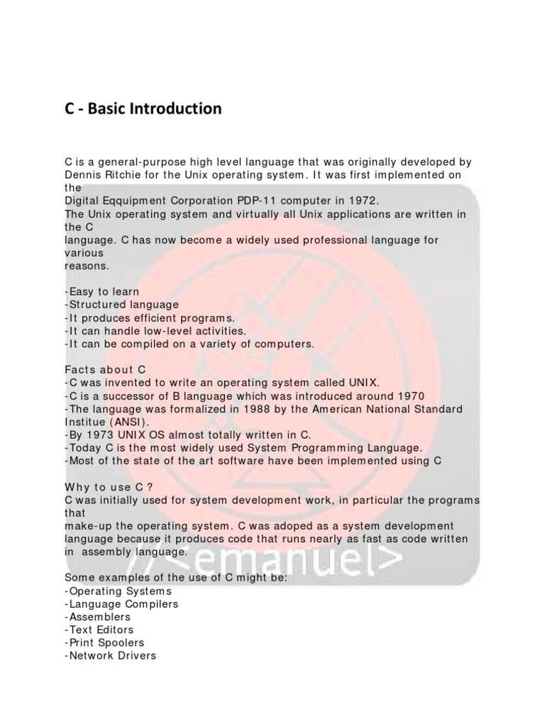 Microsoft Word - C-Programming | PDF | Control Flow | C (Programming Language)