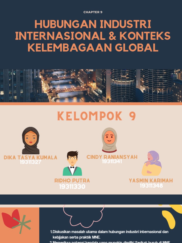 Hubungan Industri Internasional & Konteks Kelembagaan Global | PDF