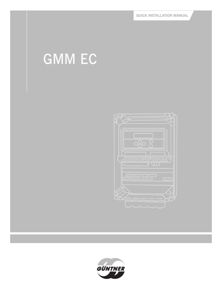 GMM Ec: Quick Installation Manual | PDF | Computer Science | Equipment