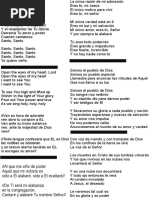 Glorioso Dia Letra | PDF | Religión y espiritualidad