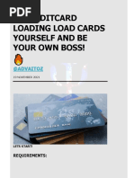 2023 Credit Card Loading | PDF | Credit Card | Credit