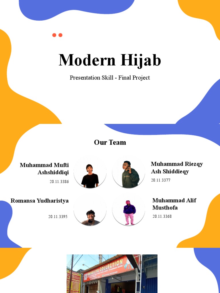 Modern Hijab: Presentation Skill - Final Project | PDF | Marketing | Hijab