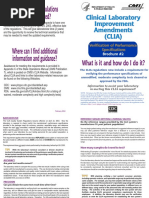 CLIA Verification of Test Performance | PDF | Reference Range ...