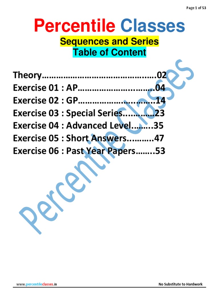 AP GP Final | PDF | Mathematics | Elementary Mathematics