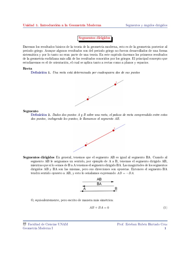 Geometria Moderna | PDF | Geometría | Conceptos matemáticos