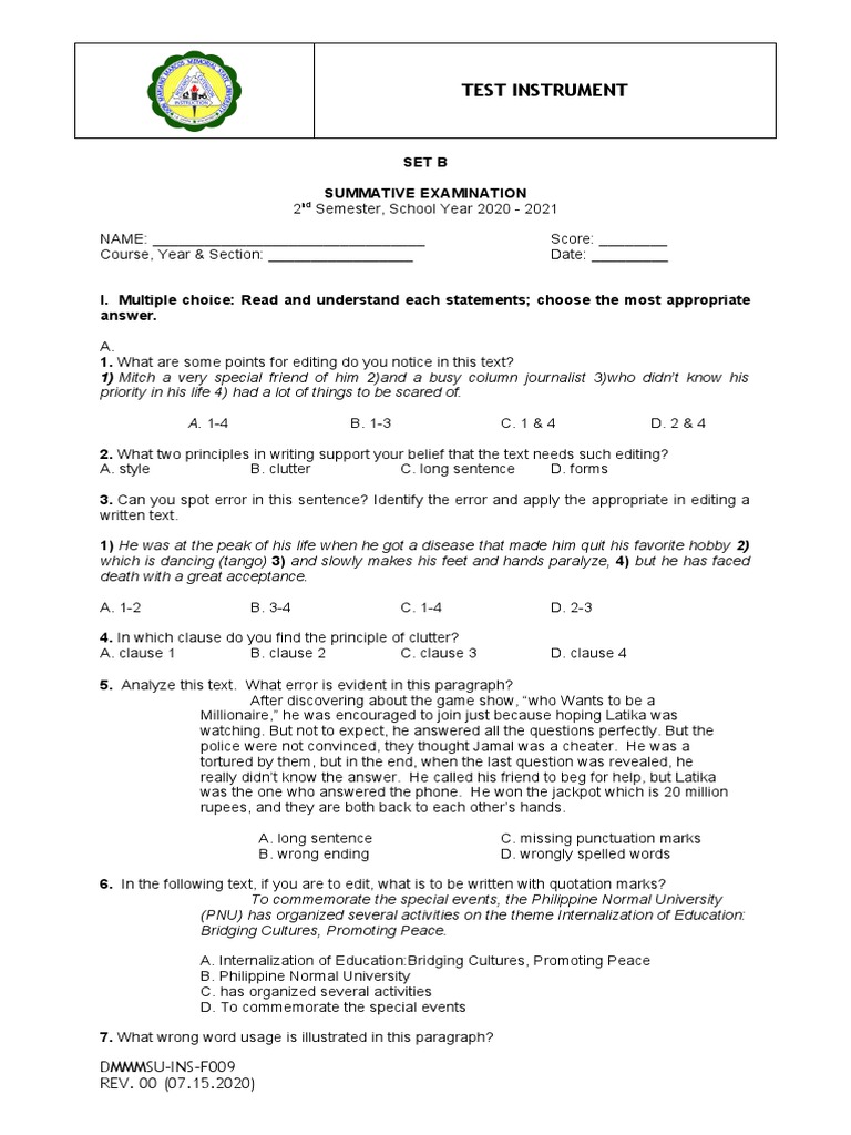 Translation - Set B | PDF | Linguistics | Human Communication
