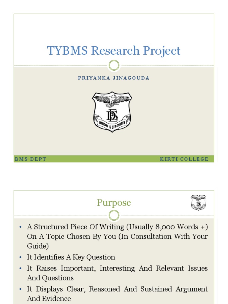 Research Project Guidelines | PDF | Cognition | Methodology