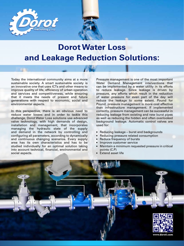 Dorot Water Loss and Leakage Reduction Solutions | PDF | Valve ...