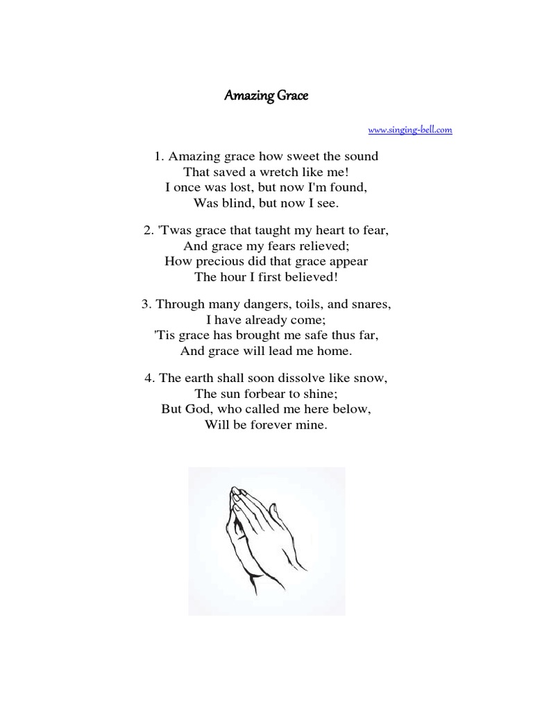 Amazing-Grace Lyrics | PDF