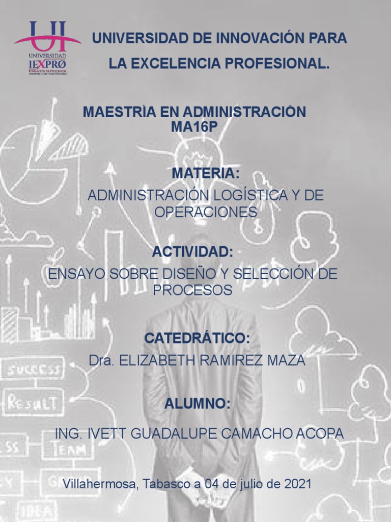 Diseño y Selección de Procesos Eficientes | PDF | Diseño | Calidad ...