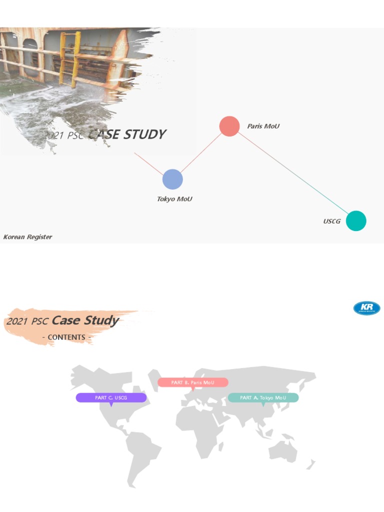 2021 PSC Case Study - Tokyo MoU, Paris MoU, USCG | PDF | Fuel Oil