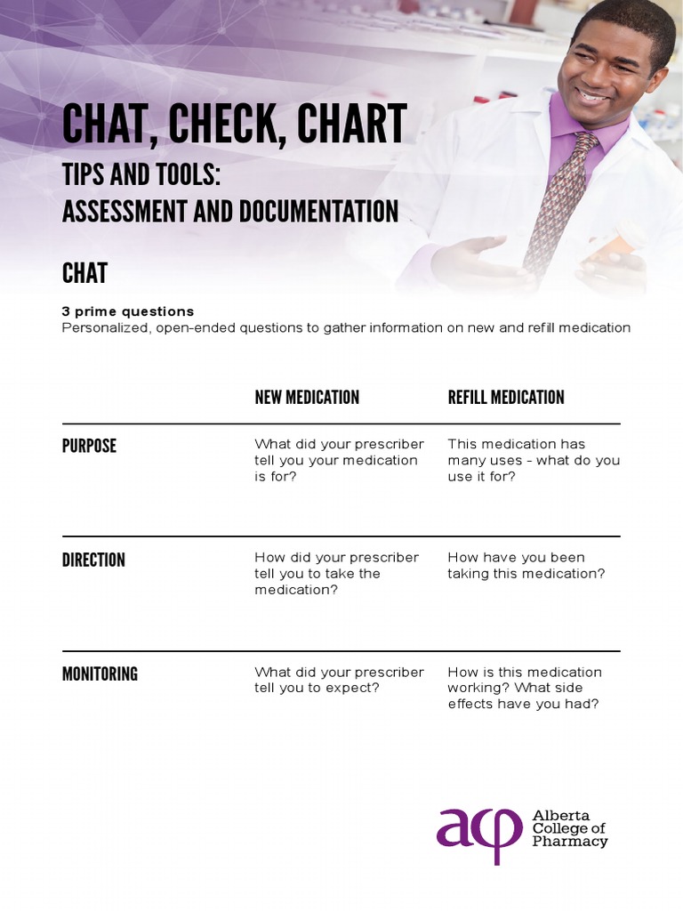 Chat, Check, Chart: Tips and Tools: Assessment and Documentation | PDF ...