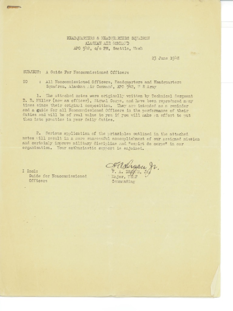1948 NCO Guide 1948 | PDF