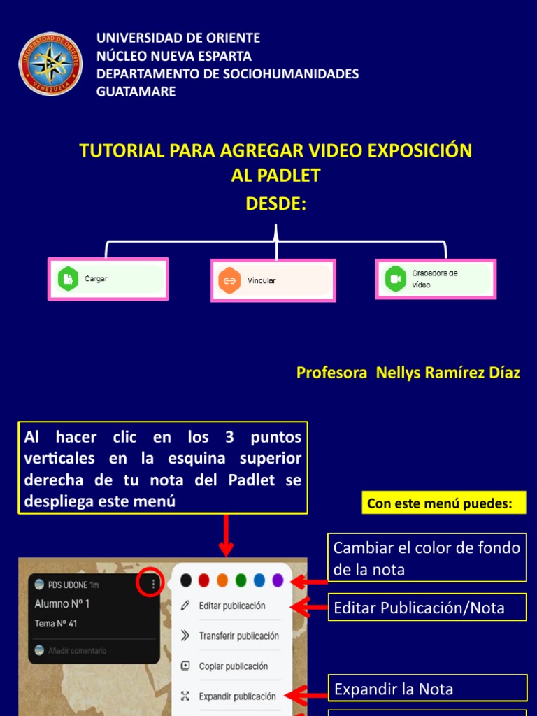 Subir Videos A Padlet | PDF | Youtube | Software