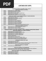 Codigos Cups | PDF | La columna vertebral | Mano