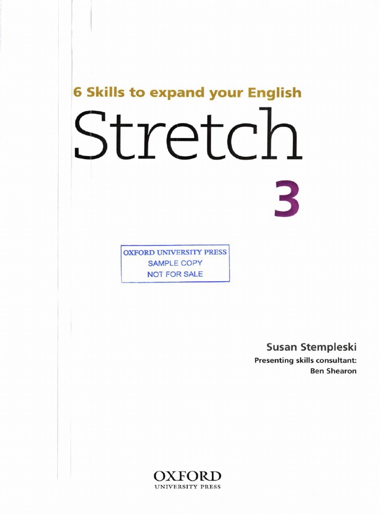 Stretch 3 Student Book | PDF