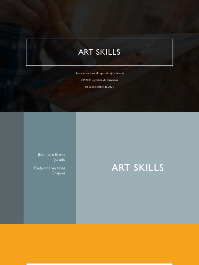 Art Skills | PDF