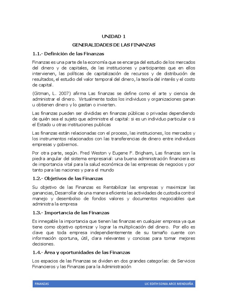 Introducción a las Finanzas | PDF | Bancos | Seguro