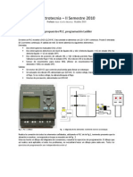 Manual de Ejercicios PLC | PDF | Perforar | Solenoide