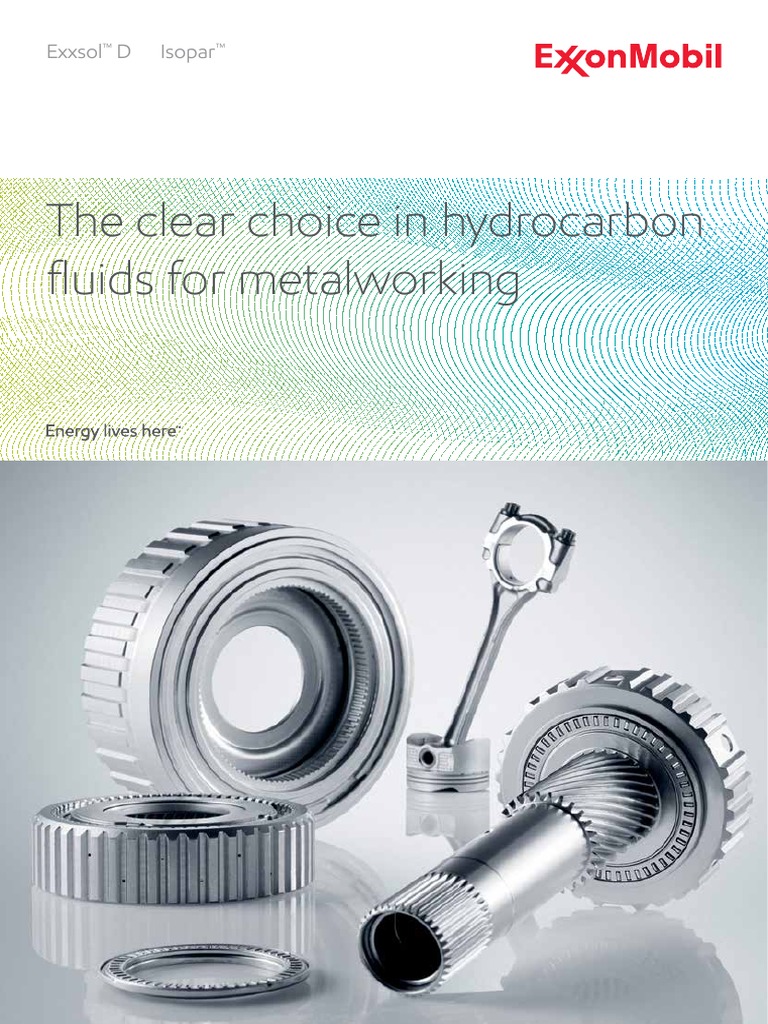 The Clear Choice in Hydrocarbon Fluids For Metalworking Final | PDF ...