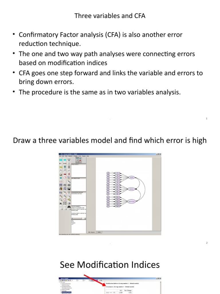 Confirmatory Factor Analysis | PDF