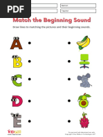 Identifying Objects Words Foundational Worksheet | PDF