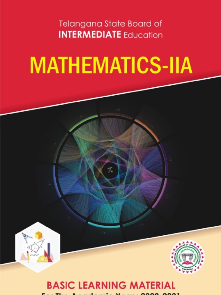 Mathematics II A EM Basic Learning Material | PDF | Quadratic Equation ...