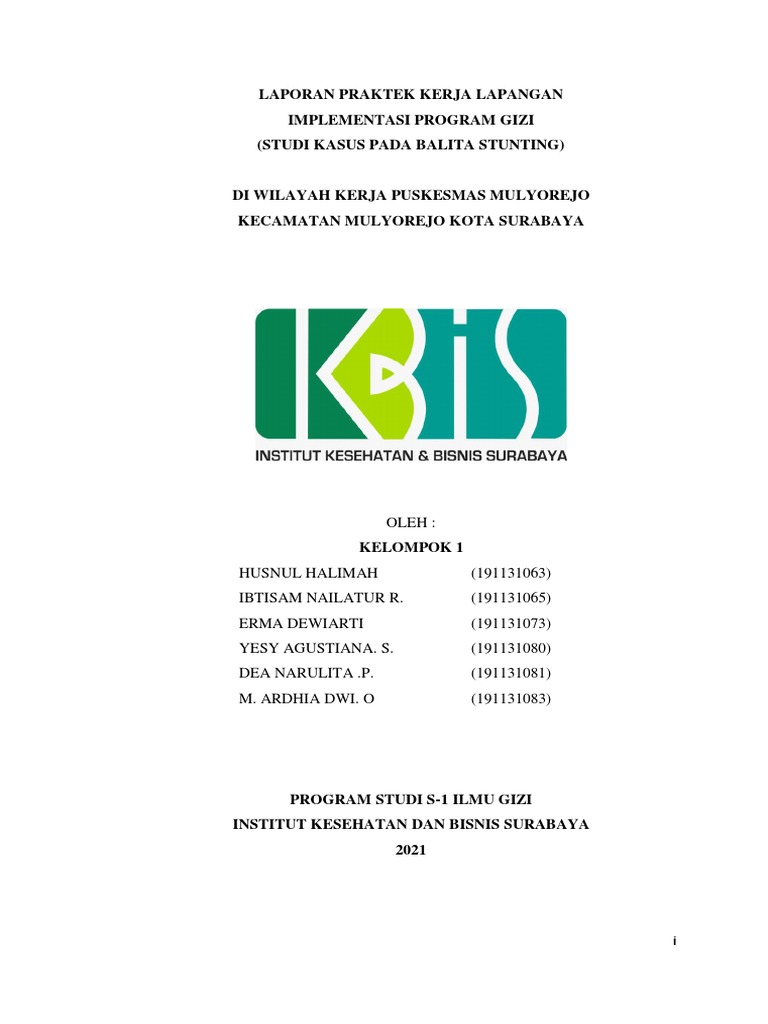 Contoh Laporan 1 | PDF