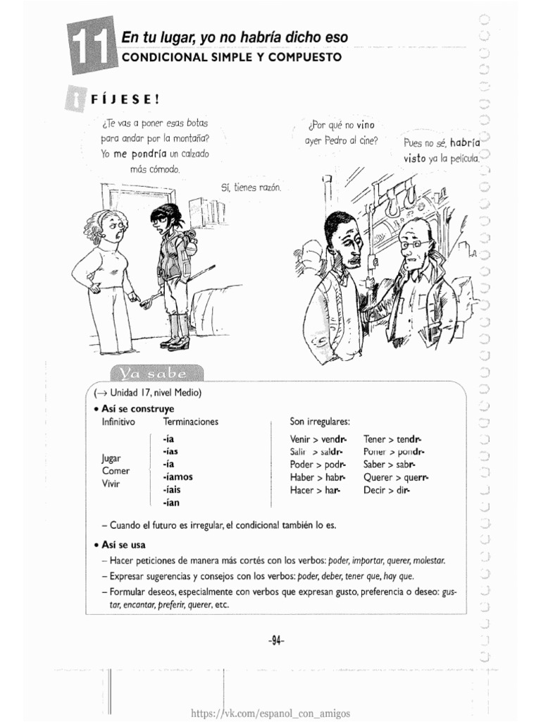 Condicional Simple y Compuesto | PDF