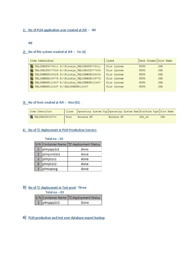JSR PLM 04-07-2020 To 18-07-2020 | PDF | Technology & Engineering