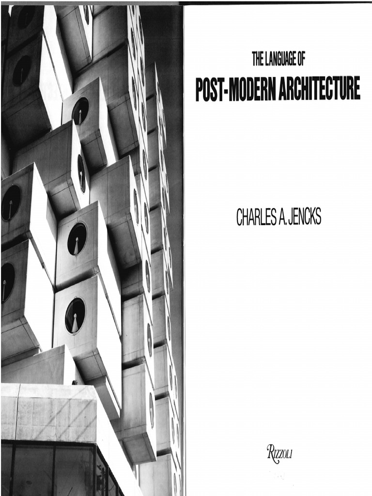 The Language of Post-Modern Architecture by Charles Jencks | PDF