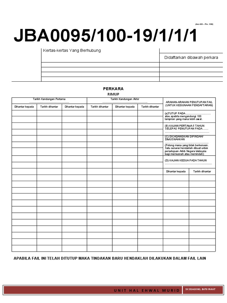 Kulit Fail Putih | PDF