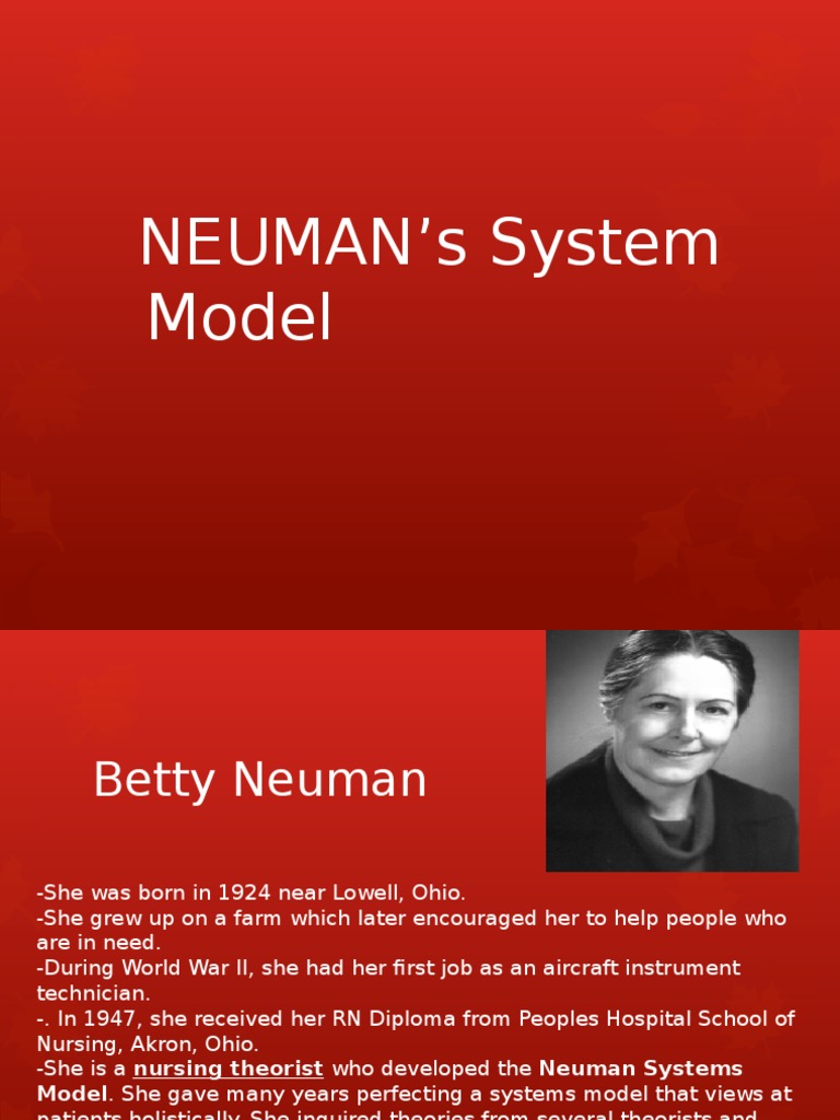 Neuman S System Model | PDF | Stress (Biology) | Preventive Healthcare