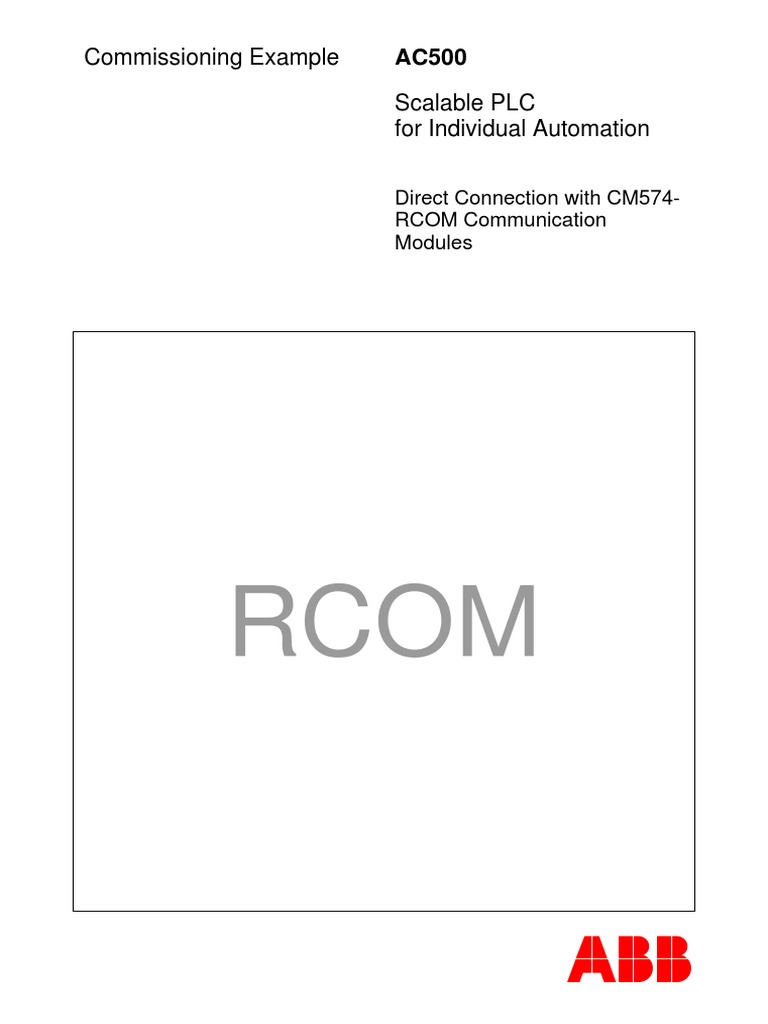 Commissioning Example Scalable PLC For Individual Automation | PDF | Command Line Interface ...