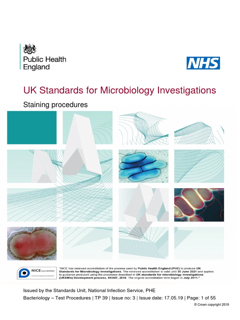 TP - 39i3 Staining Procedures | PDF | Staining | Microscopy