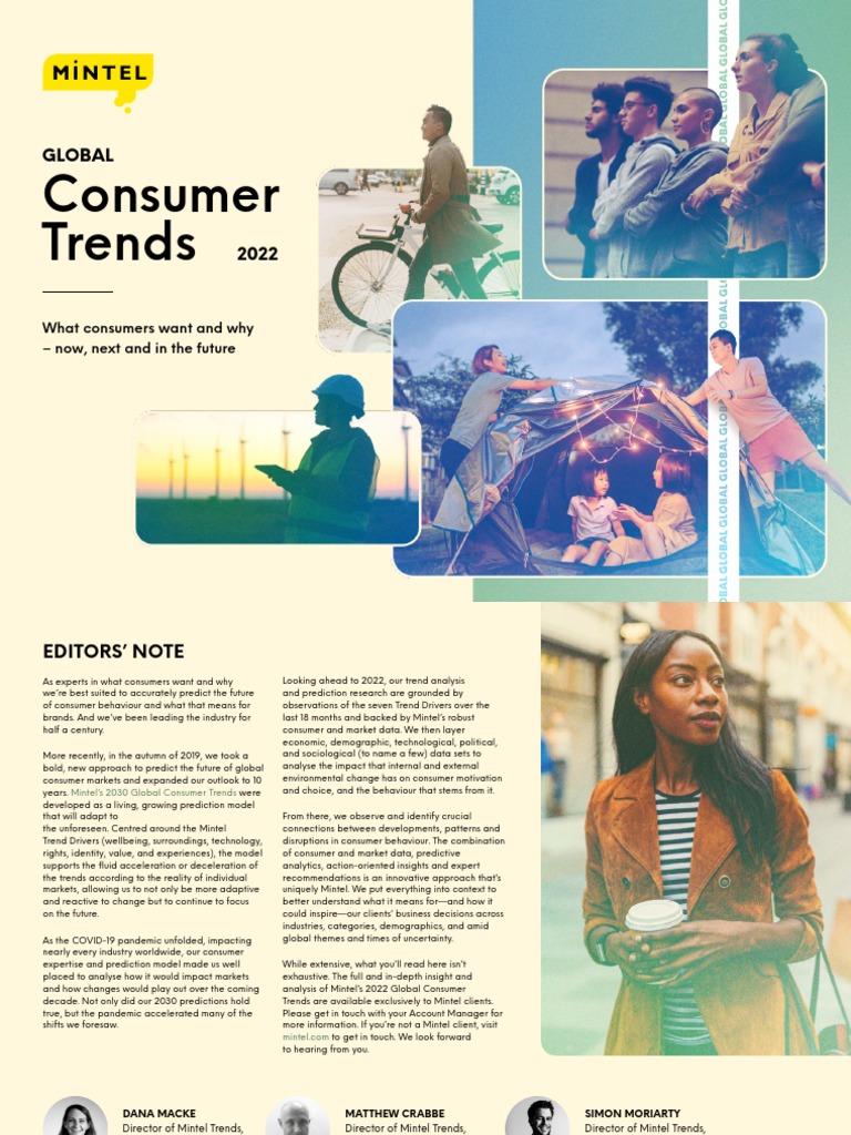 Mintel Global Consumer Trends 2022 English | PDF | Brand | Consumer Behaviour
