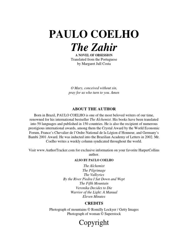 The Zahir | PDF