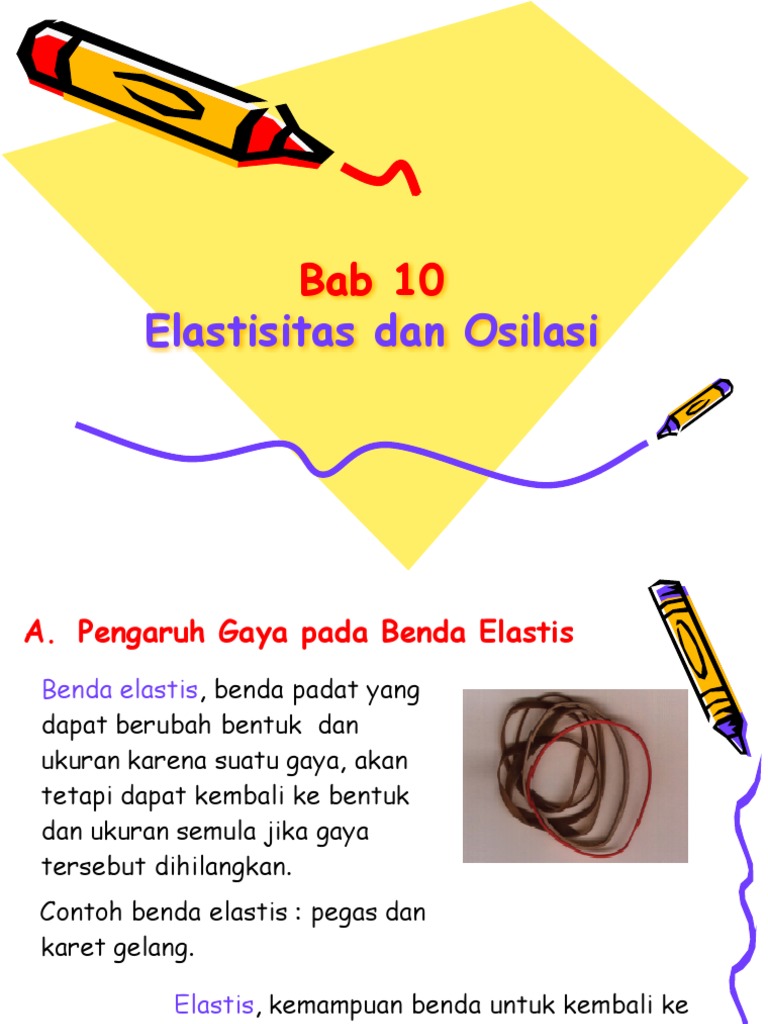 Bab 10 Elastisitas Dan Osilasi | PDF