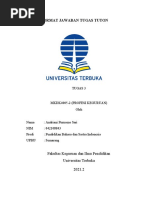 Contoh Cover Tugas TUTON | PDF