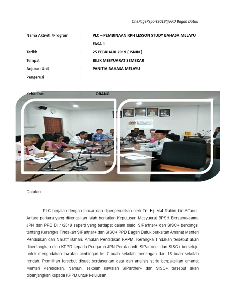 One Page Report | PDF