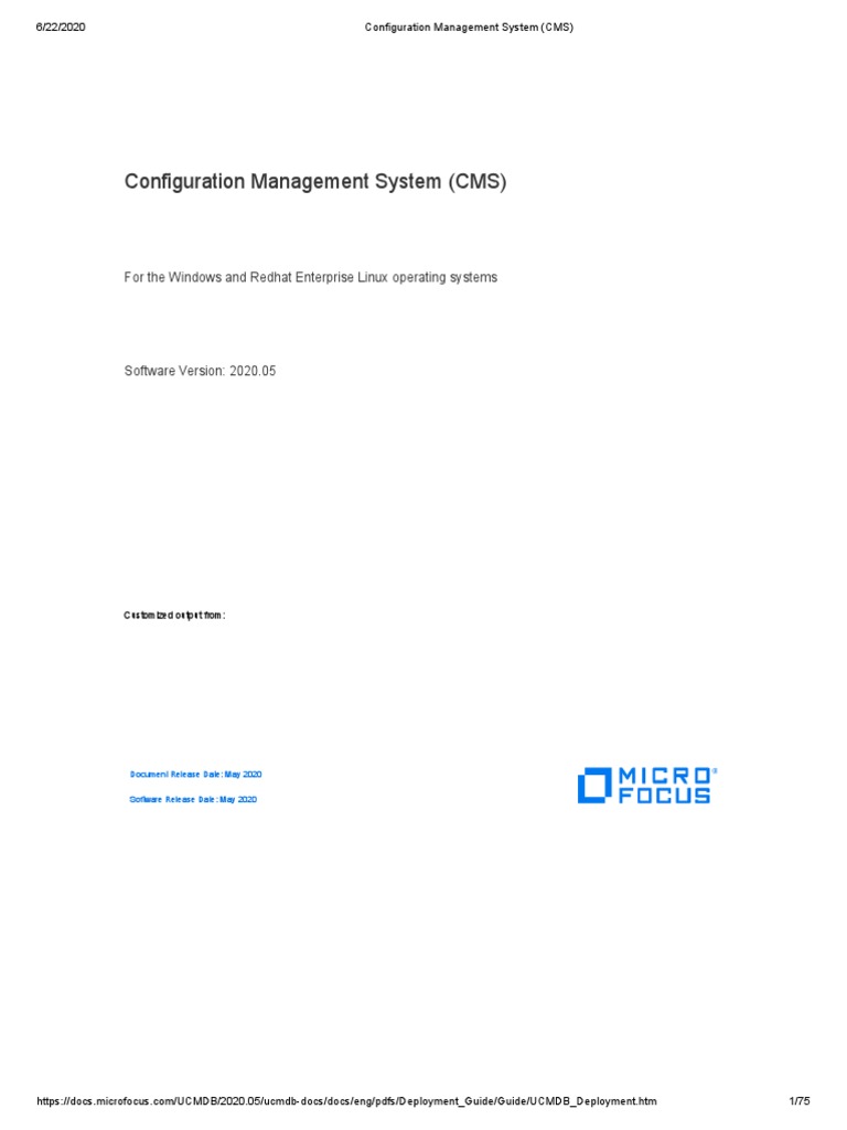Configuration Management System Cms Pdf Postgre Sql Computer File