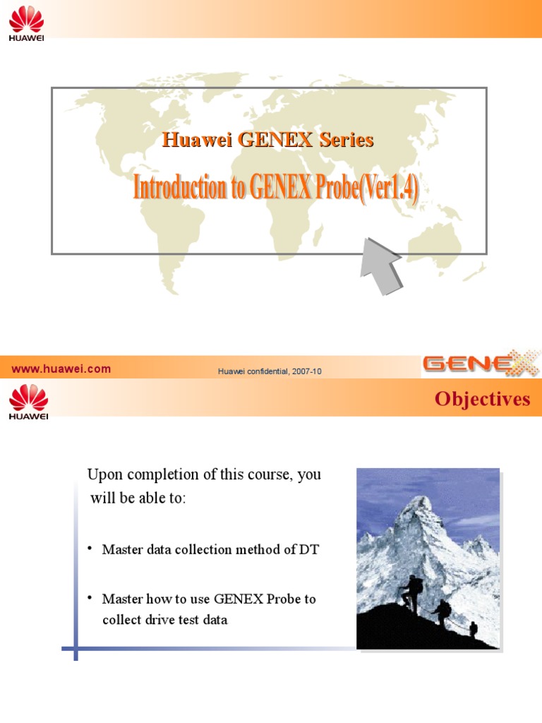 Introduction To GENEX Probe | PDF | High Speed Packet Access | File ...