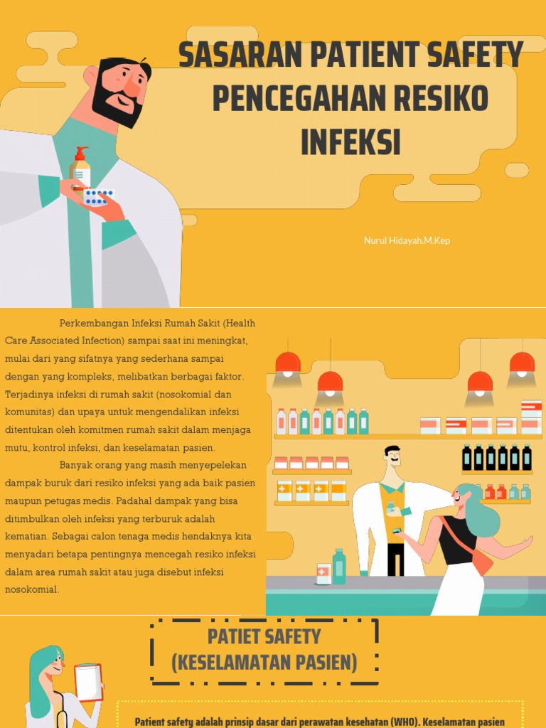 Manajemen Safety - Pencegahan Resiko Infeksi - 1 | PDF