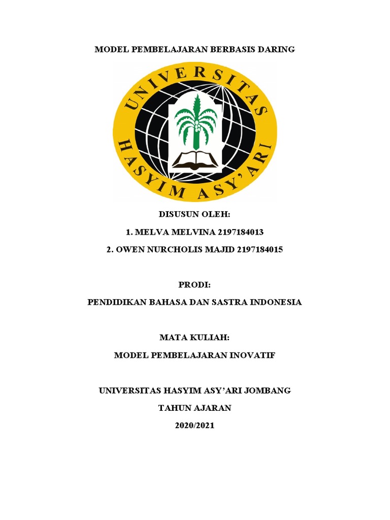 Model Pembelajaran Berbasis Daring-Mpi | PDF