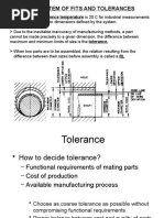 Tolerances and Fits Exercises | PDF | Engineering Tolerance | Engineering