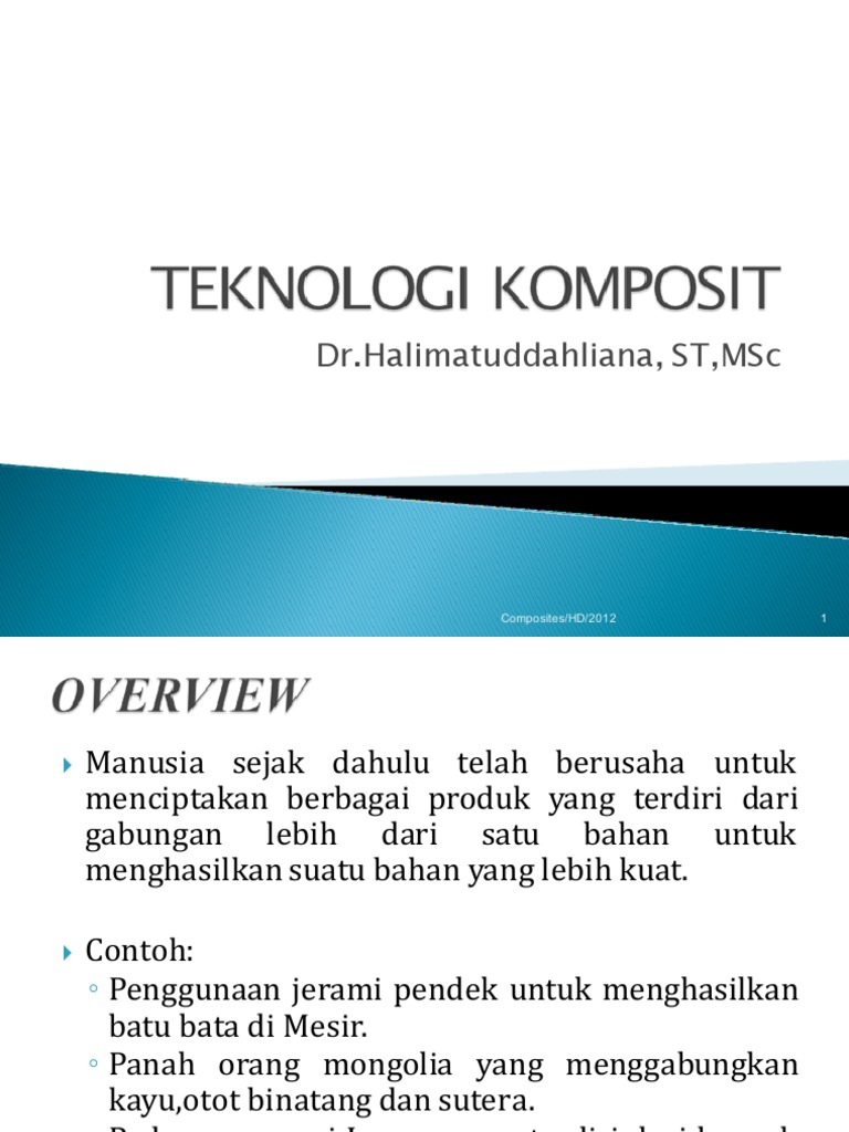 Keunggulan Bahan Komposit | PDF
